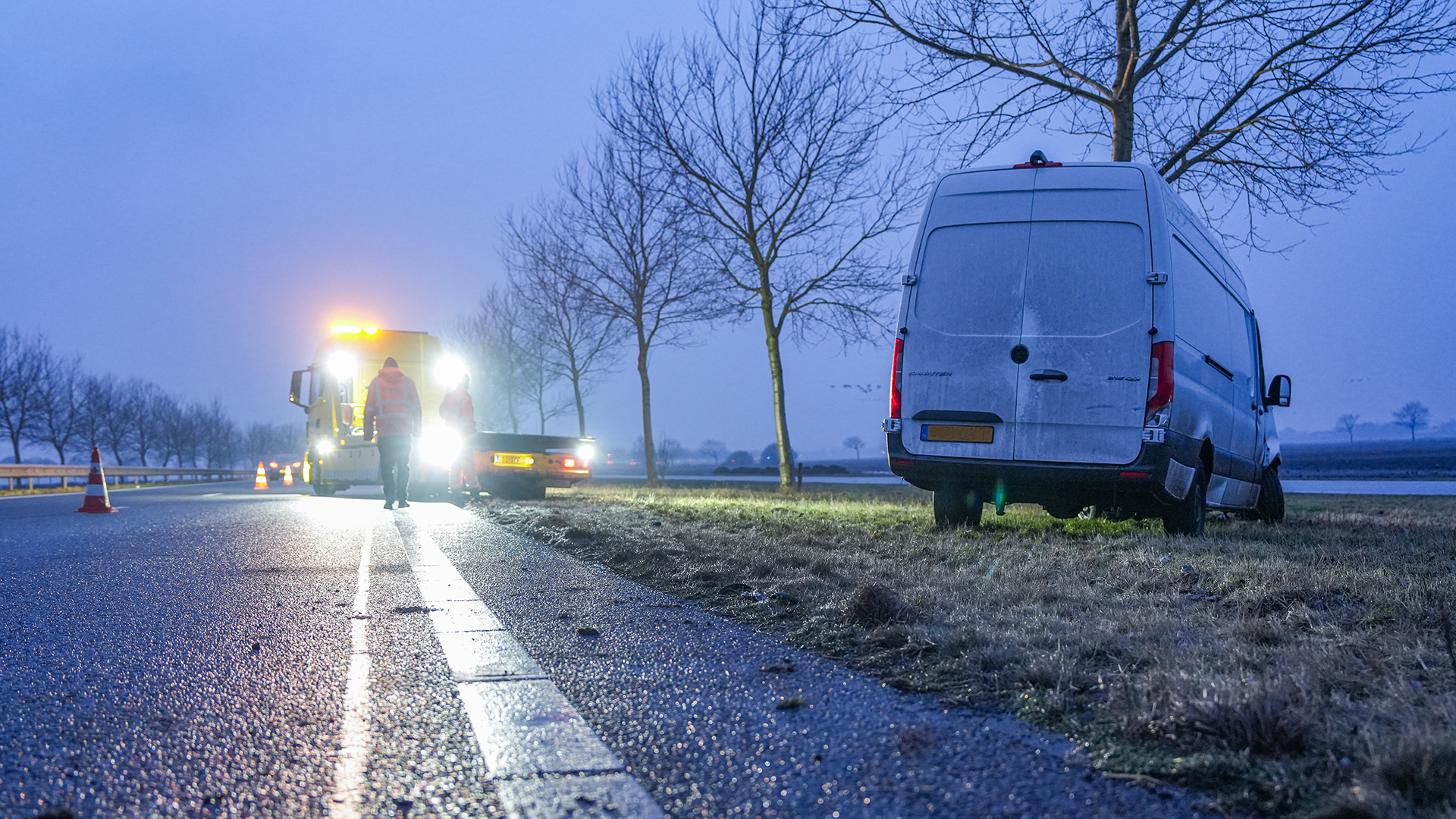 Code oranje nog van kracht in Groningen, code geel in Friesland ...