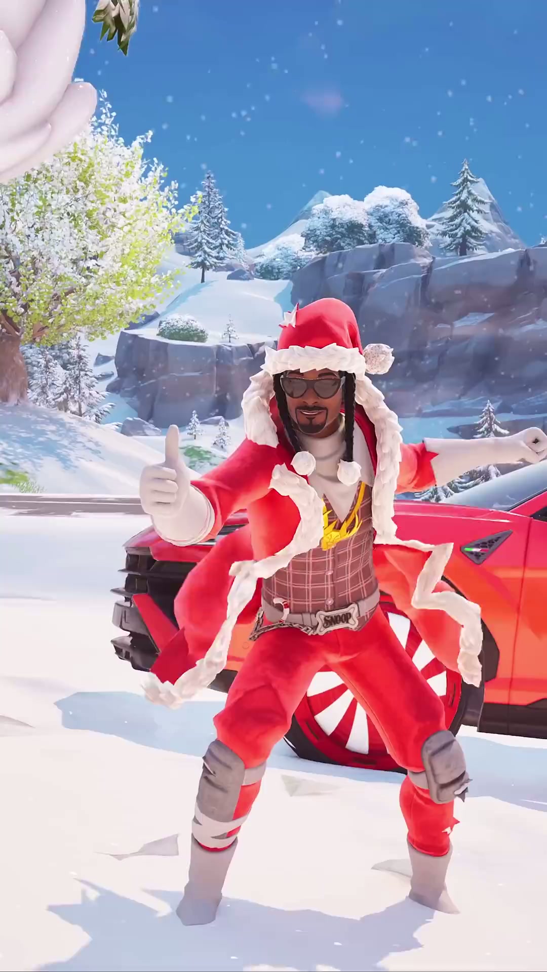 Santa Shaq bought a fake snowman!☃️🤣 #shorts