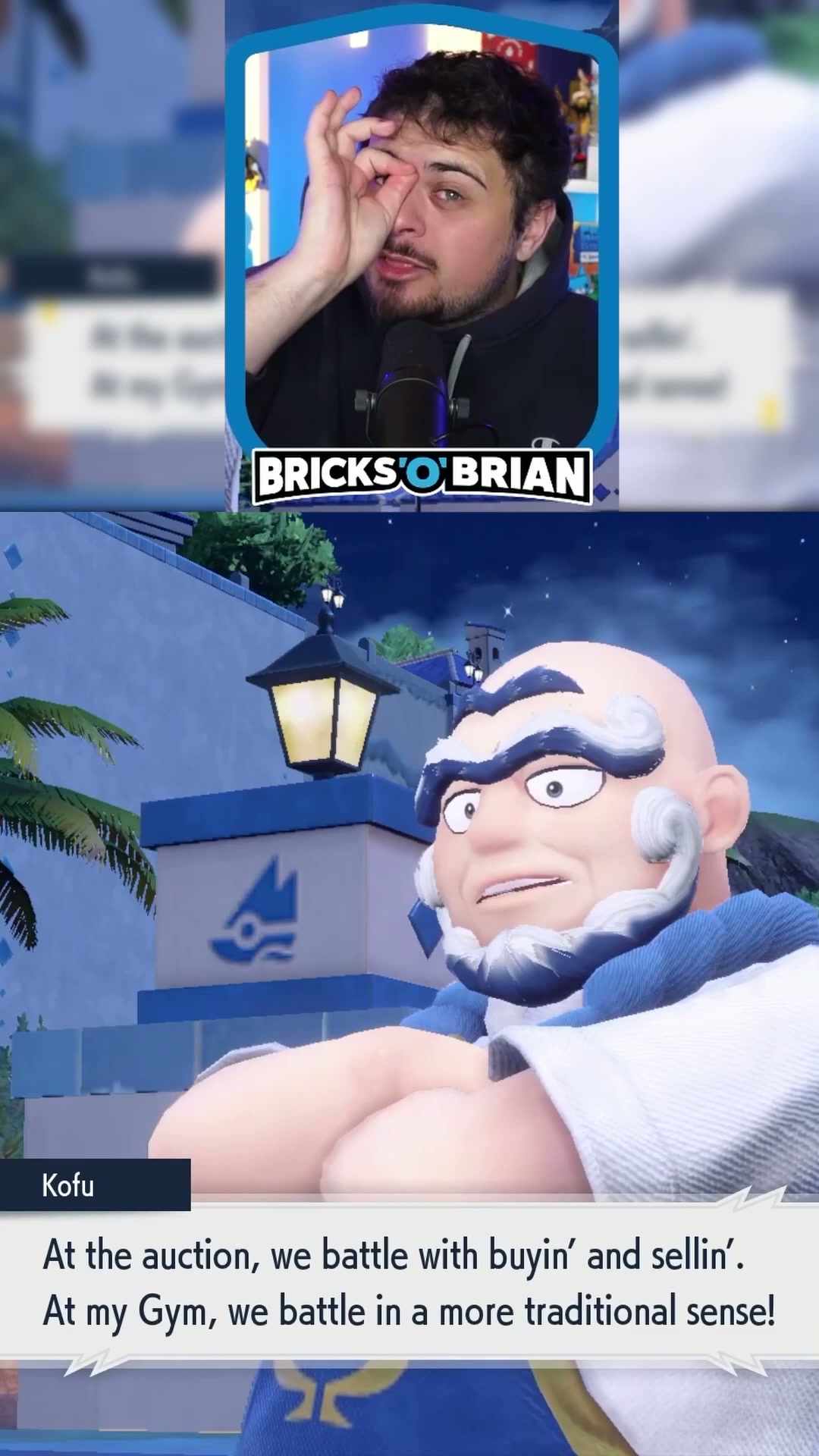 Big unibrow energy 💪