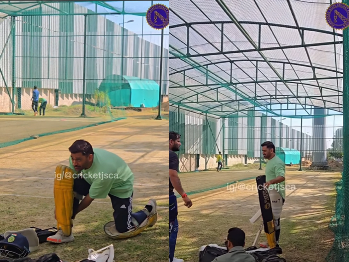 Did MS Dhoni start preparing for IPL 2026? Training video from ...