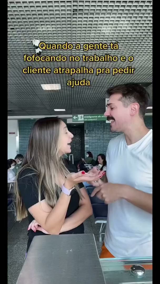 Cliente atrapalhando