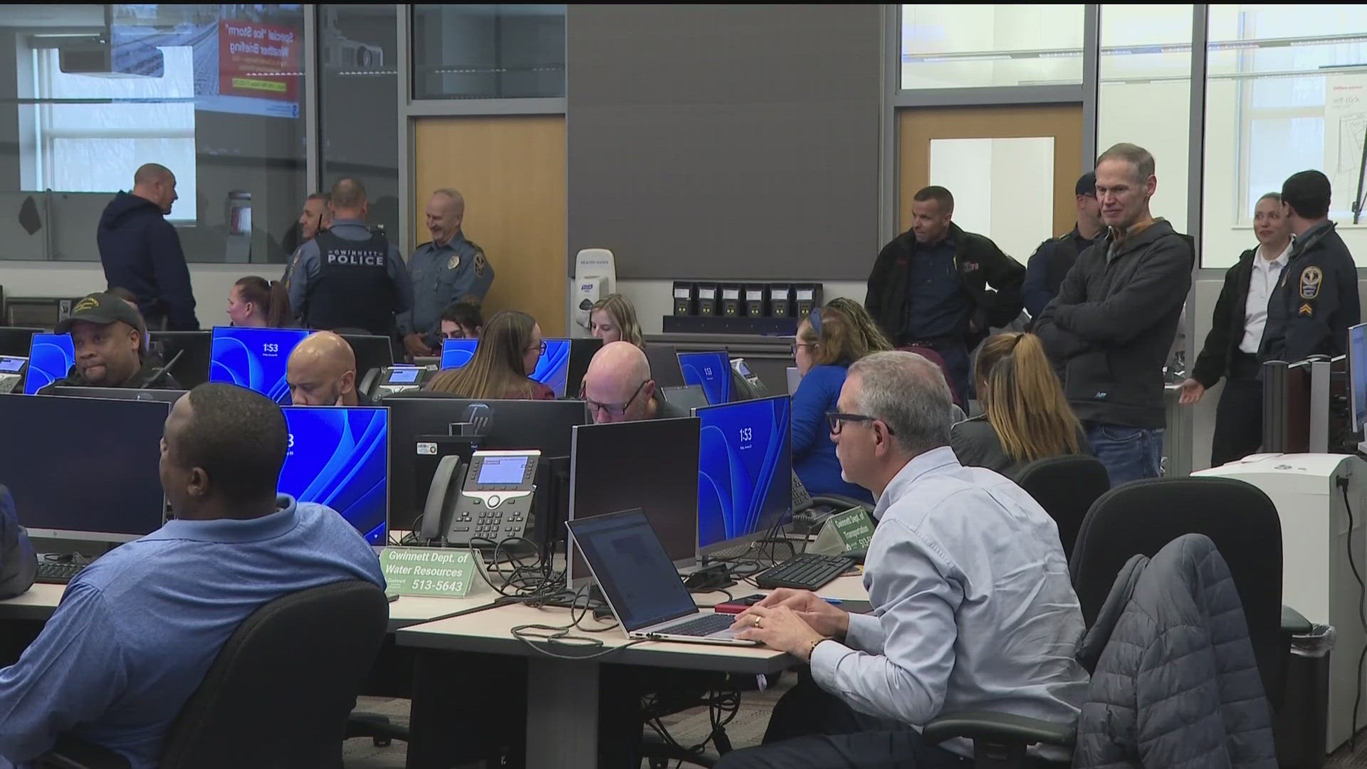 Gwinnett County ramps up 24/7 storm prep