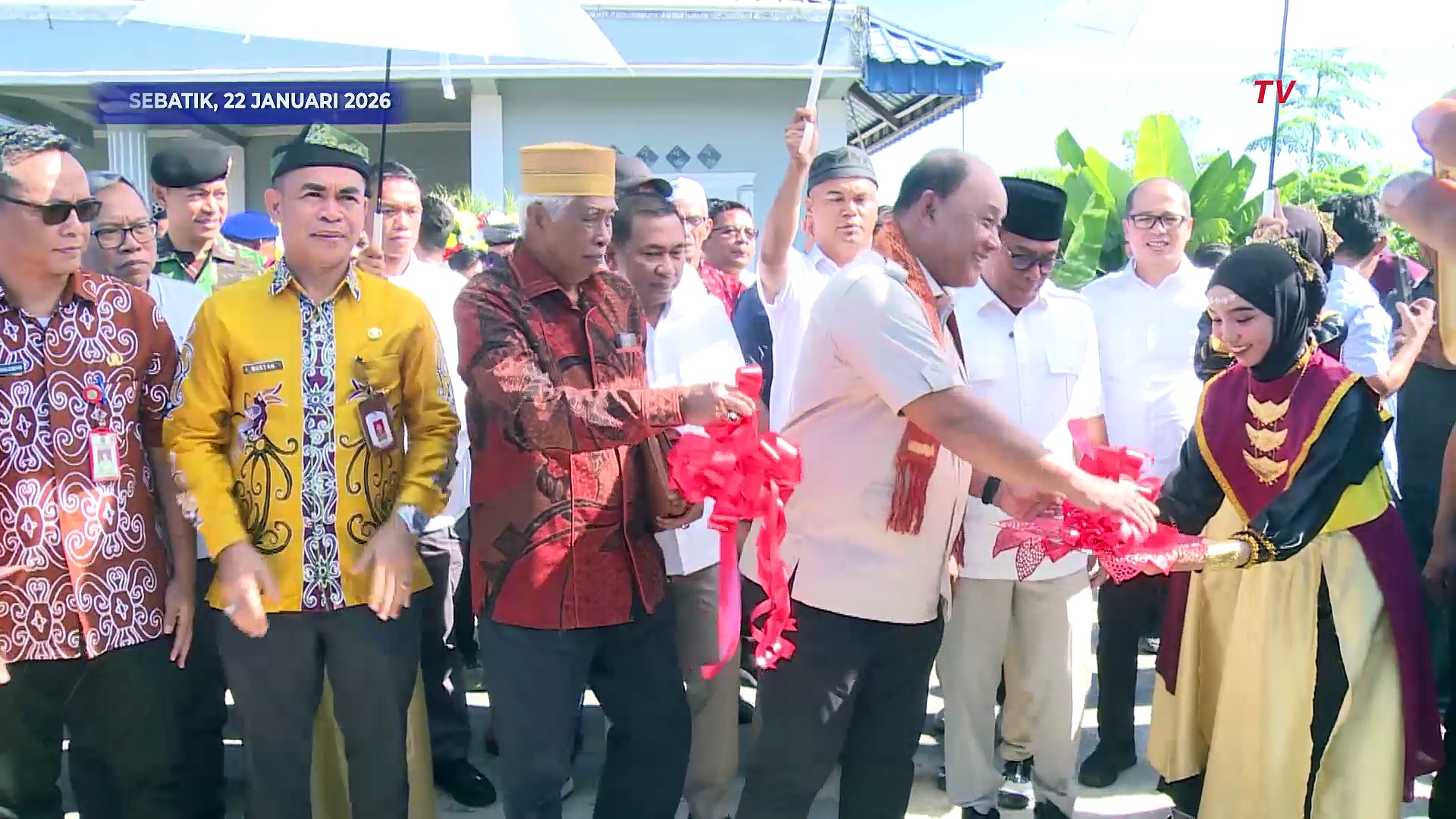 Pertama di Pulau Sebatik! Kepala BGN Dadan resmikan SPPG, siap salurkan ...