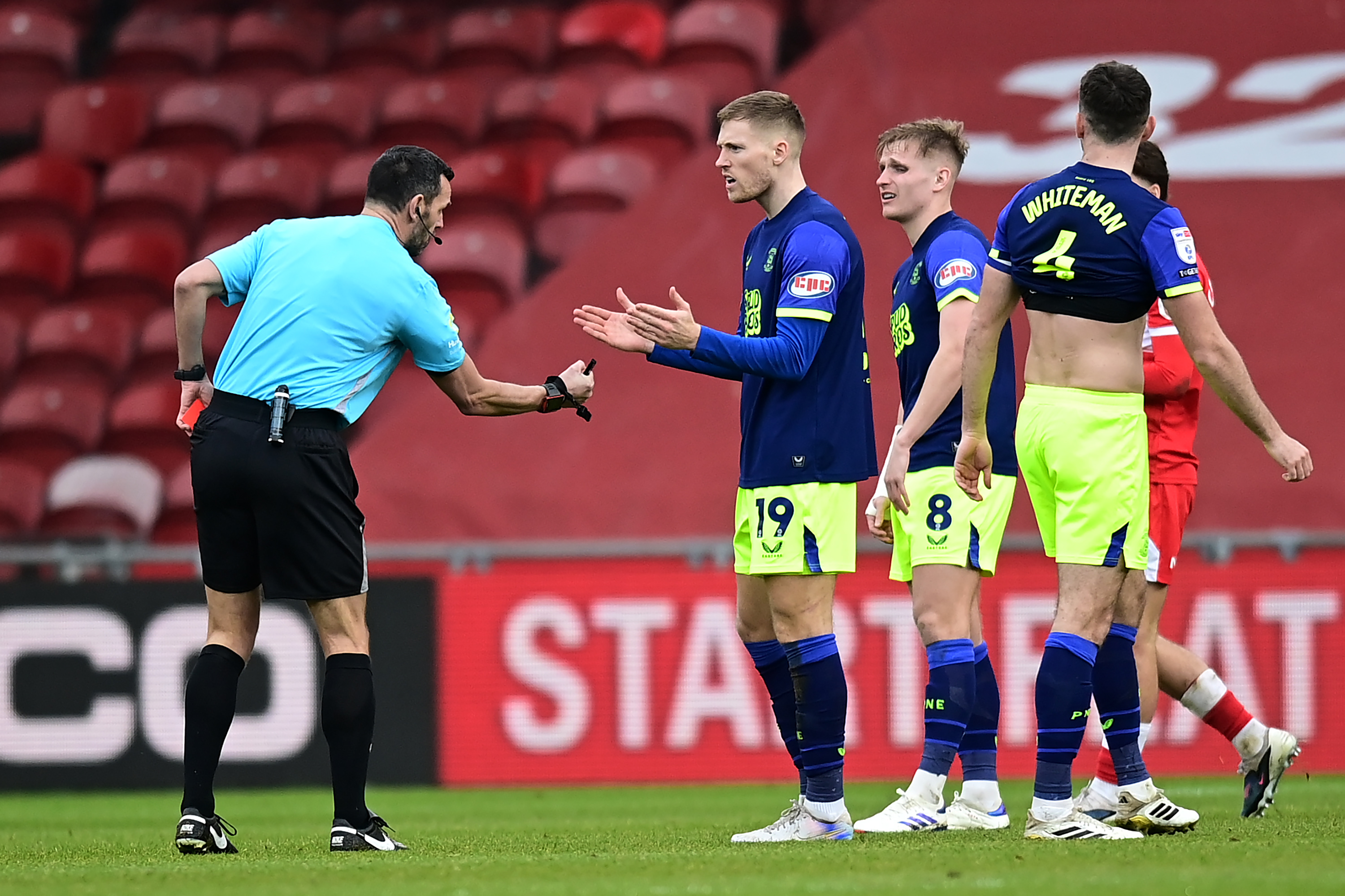 Middlesbrough 4-0 Preston North End: Ten-man PNE well beaten as winless ...