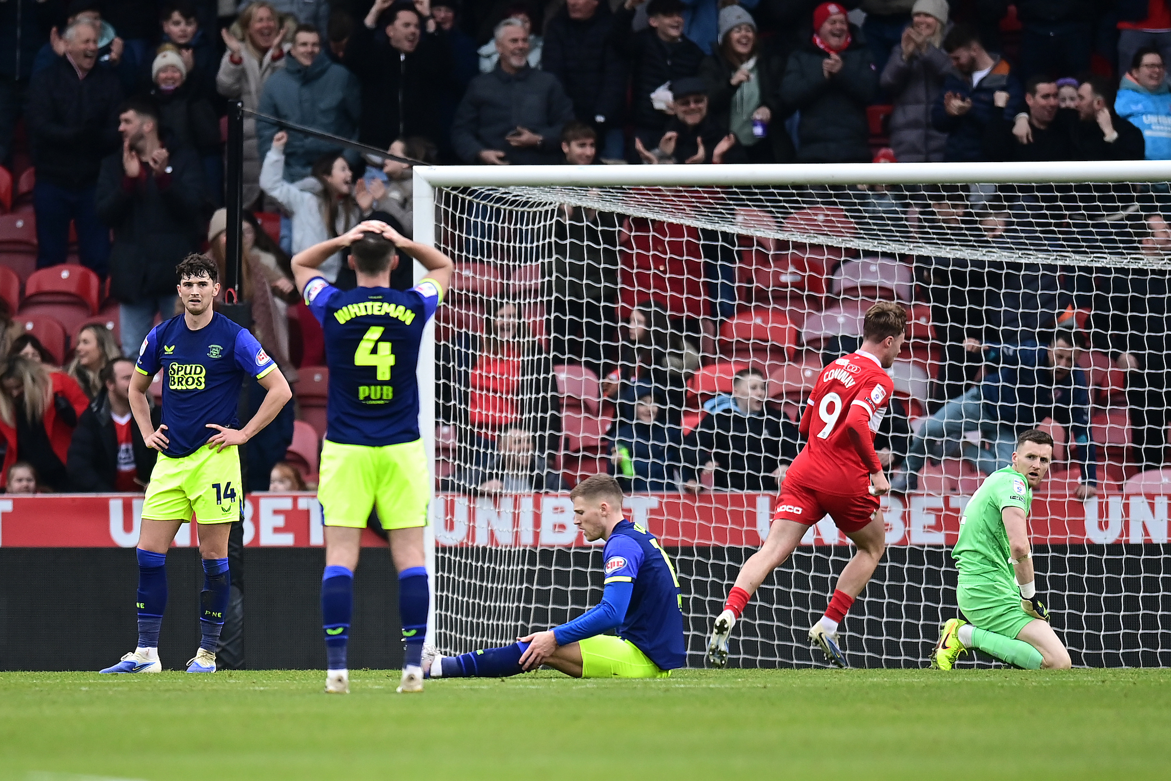 Preston North End player ratings vs Middlesbrough with 4/10s in heavy ...