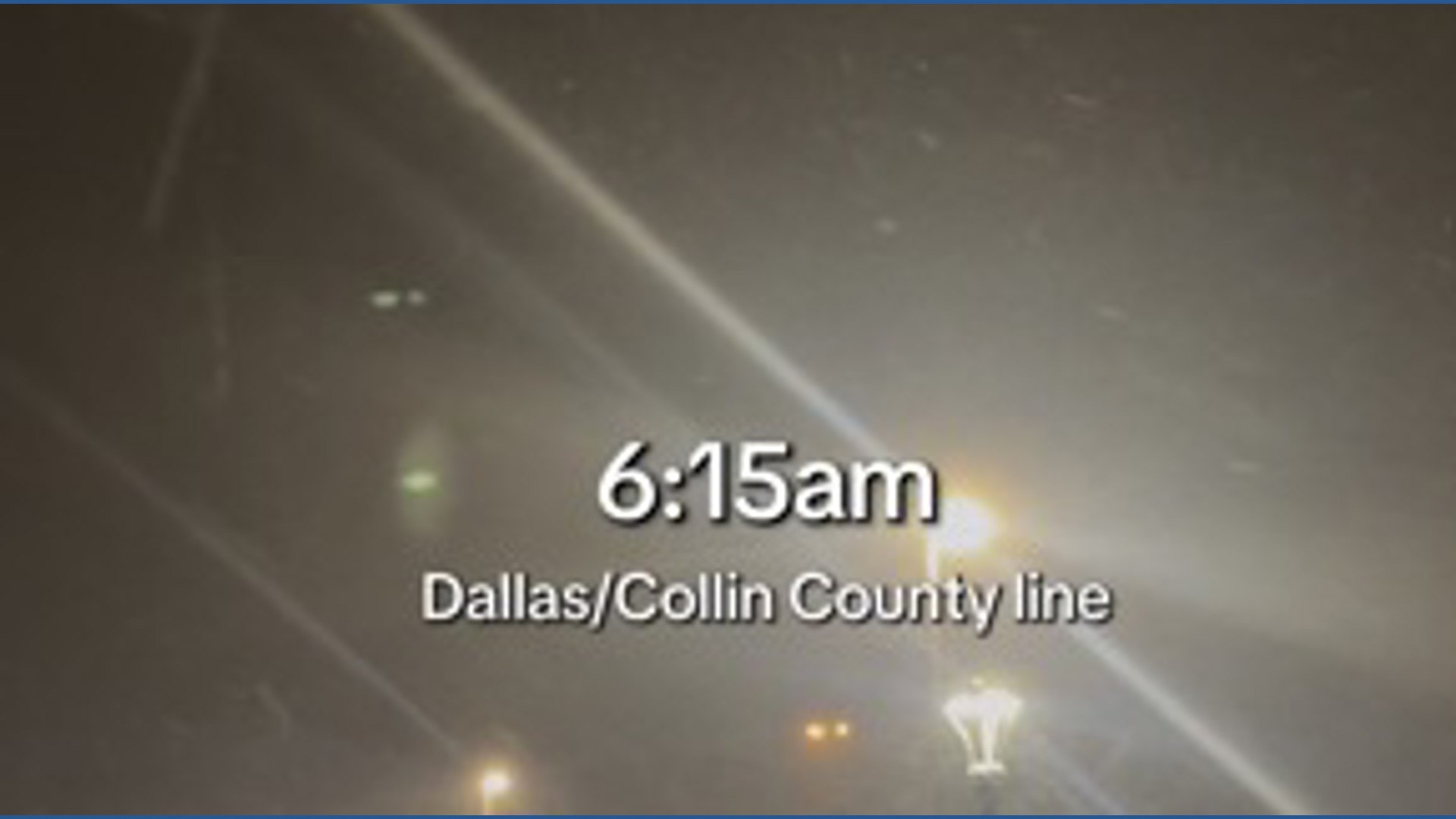 Dallas-Collin County early morning drive