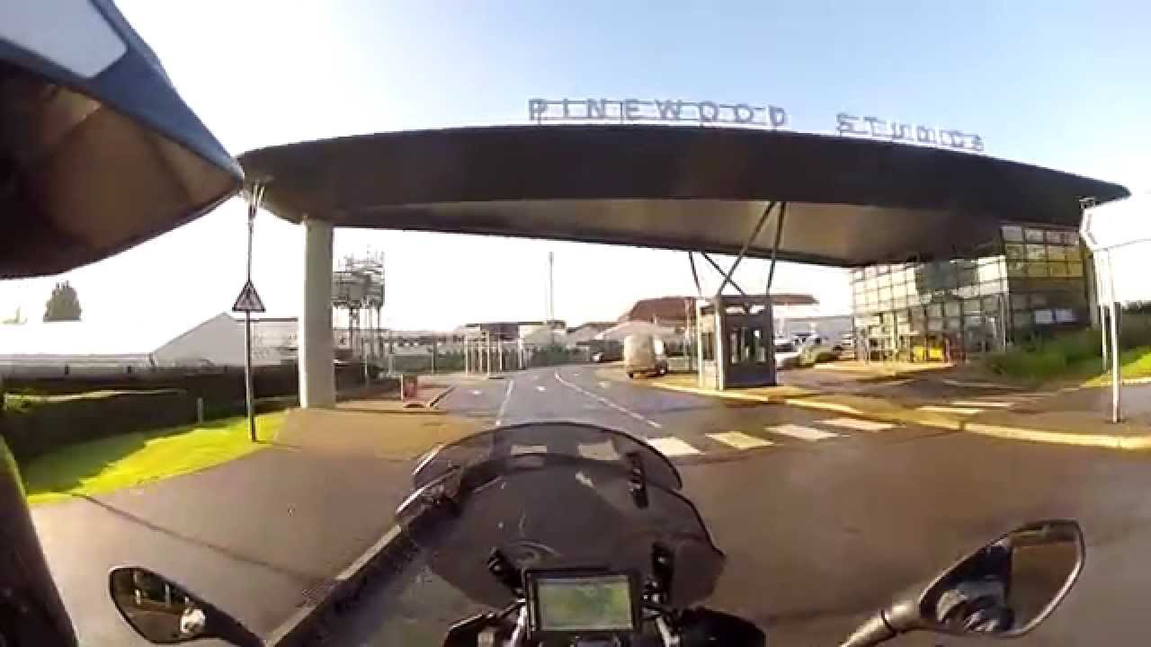 DSA bike test & Pinewood Studios