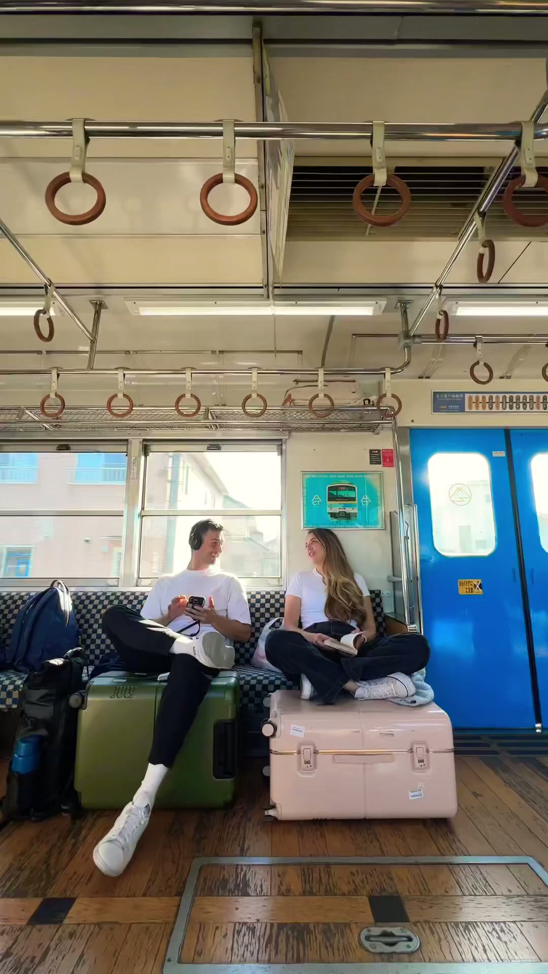 This is your sign to have a train adventure in Japan! ♥️ #shorts