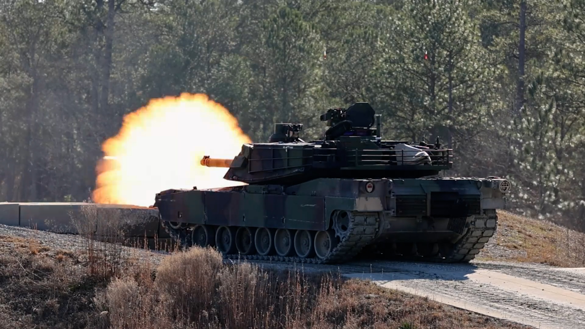 M1 Abrams crews sharpen tank skills in live training