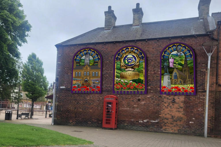 Redrawn mural designs for Ossett town centre approved