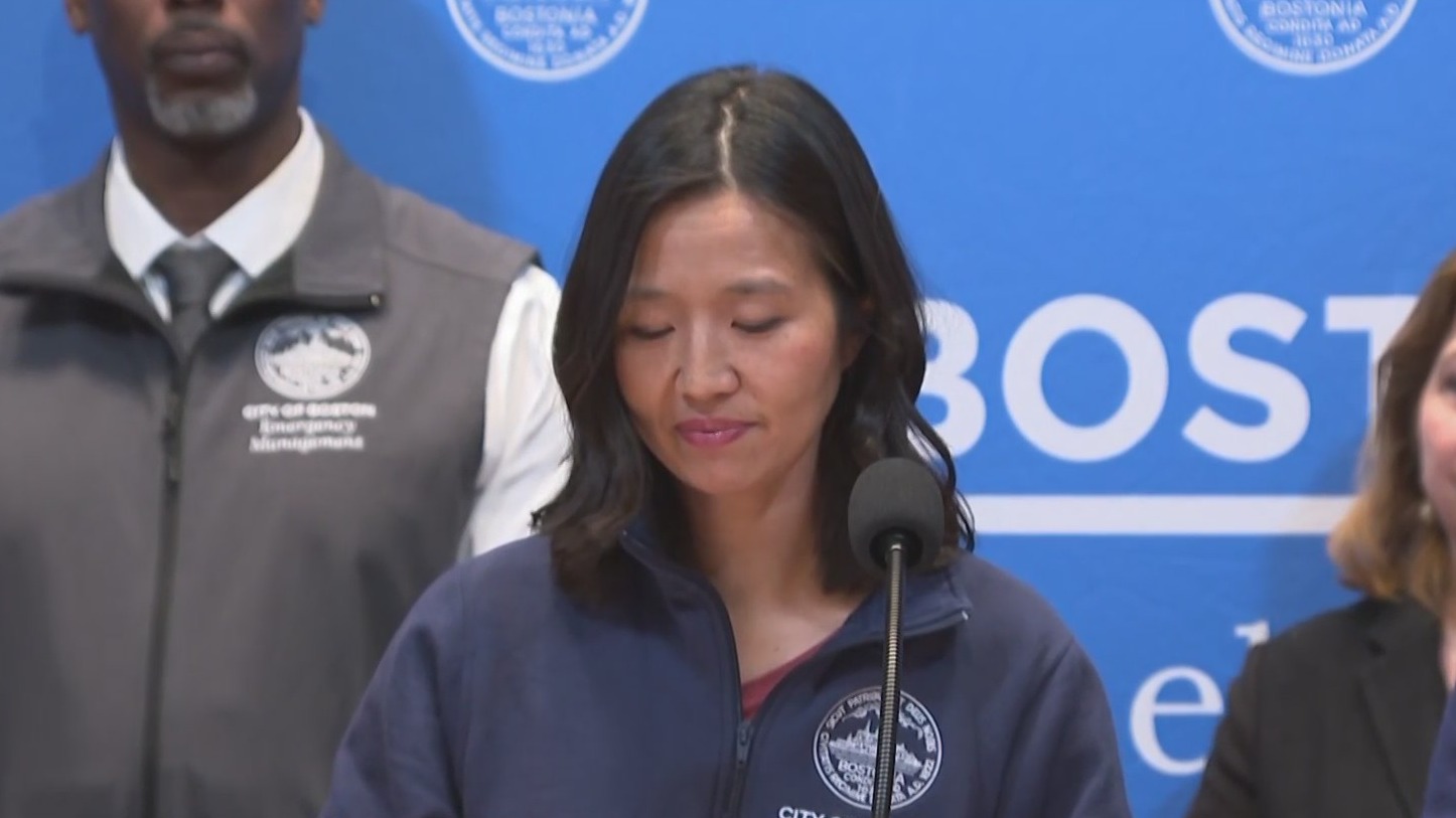Boston Mayor Michelle Wu announces snow emergency and school ...