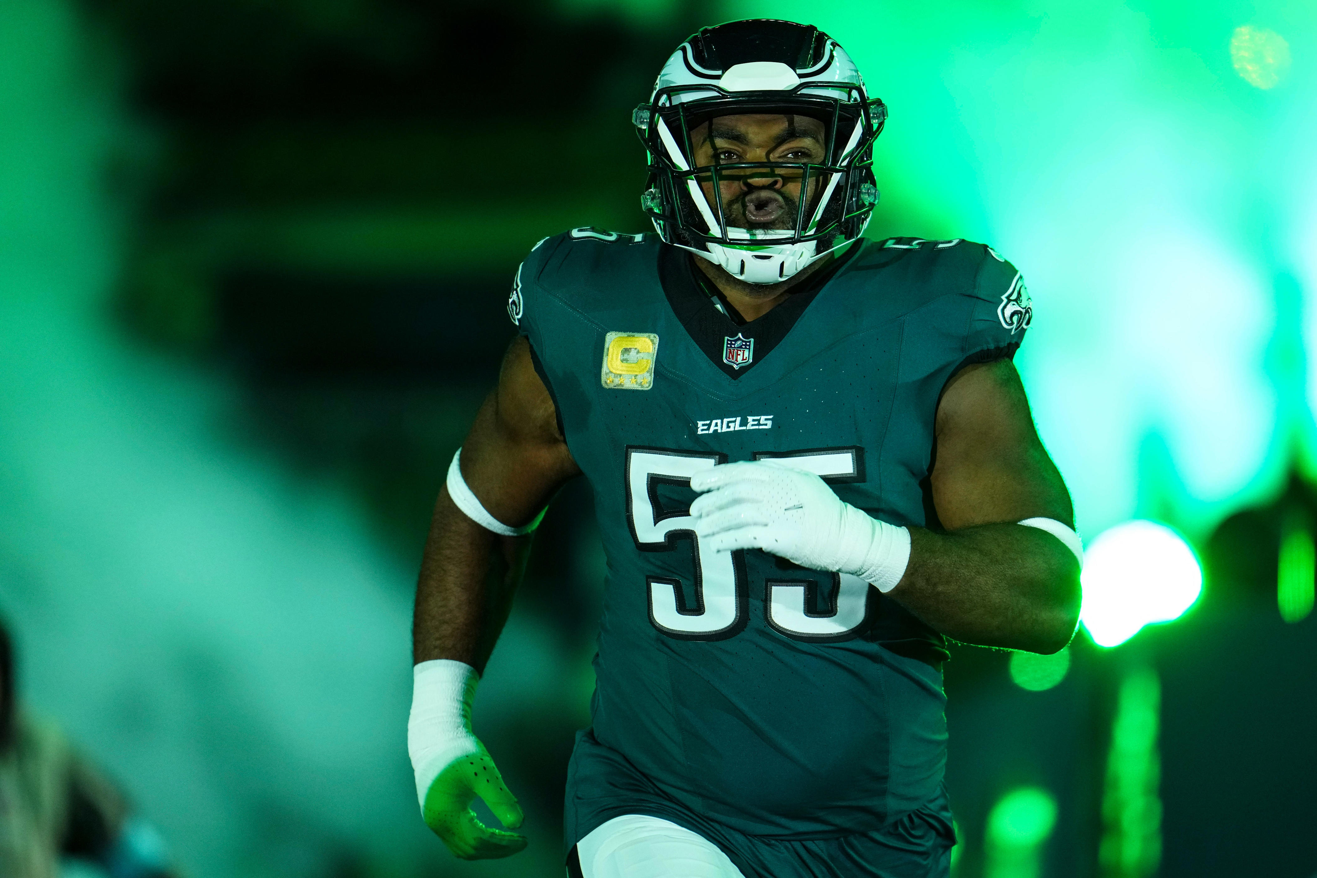 Brandon Graham offers his take on ongoing AJ Brown trade discussions