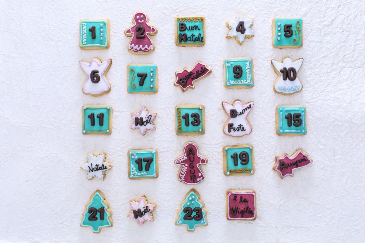 Cookie advent calendar