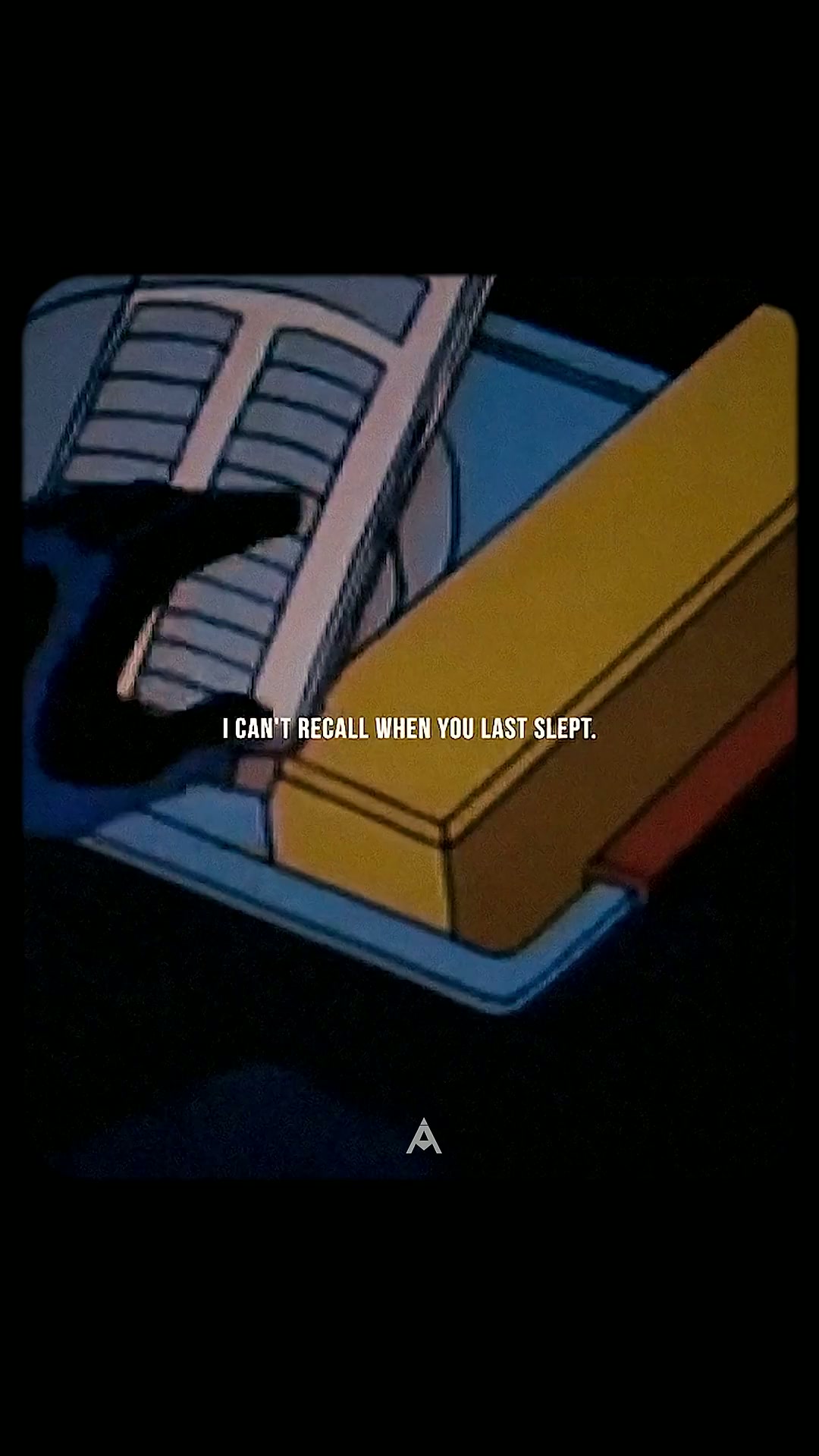 A weary body can be dealt with, but a weary spirit... that's something ...