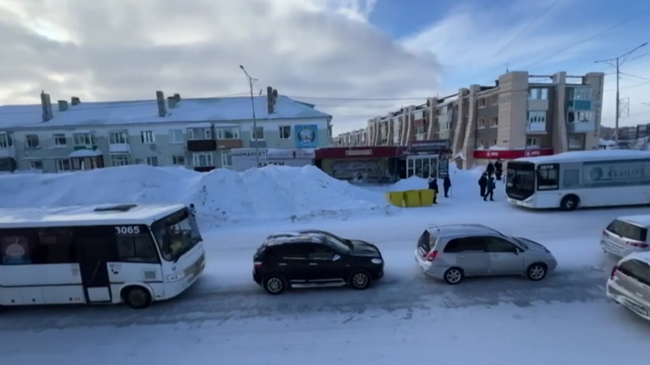러 캄차카반도 60년 만의 폭설... "적설량 167cm" / YTN