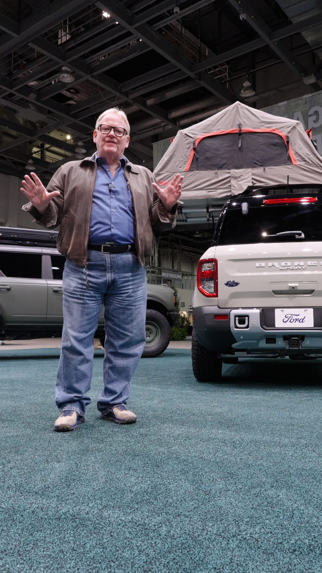 Is this an outdoor show or a car show? The Detroit Auto Show has both