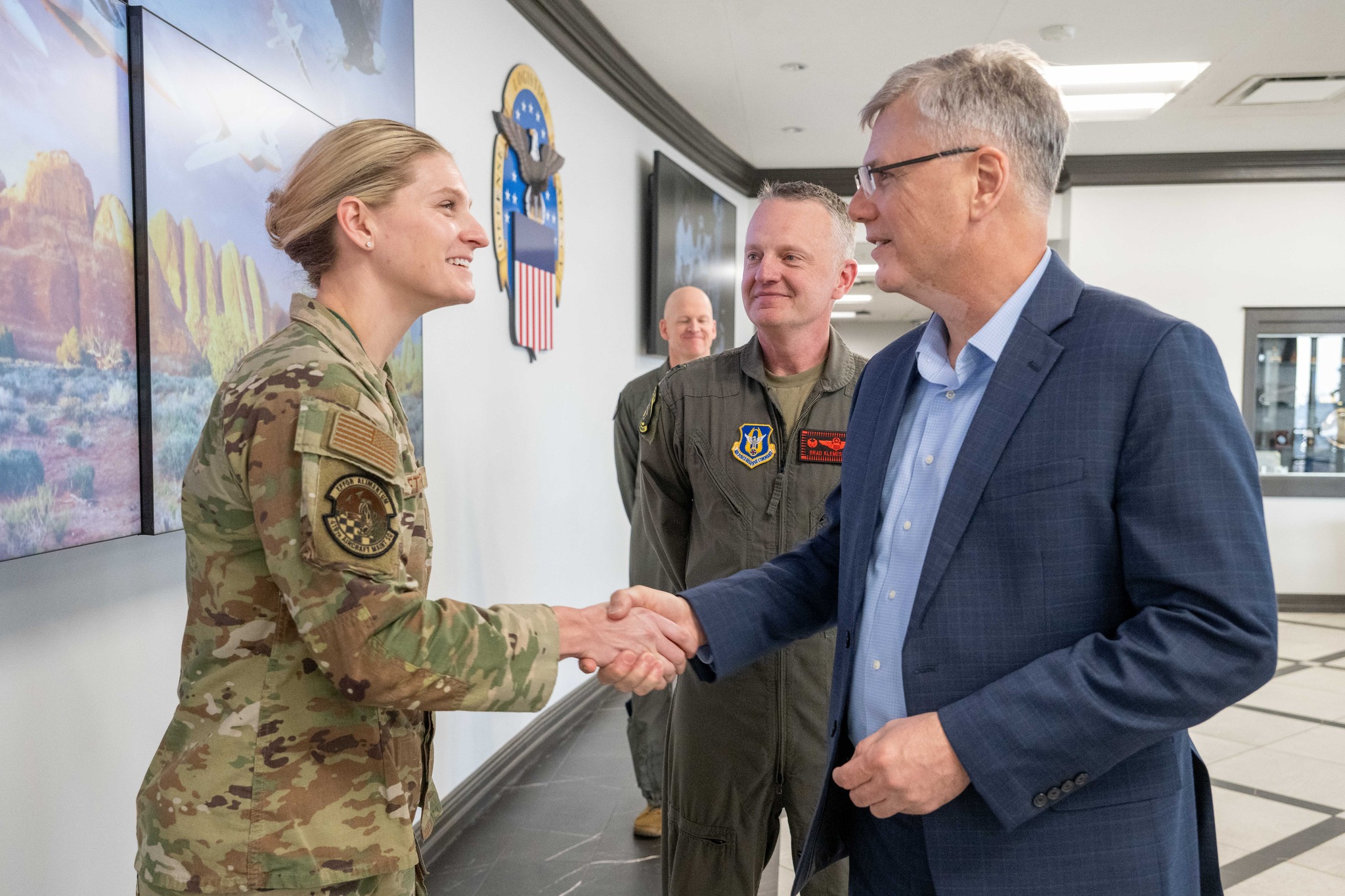 Air Force Secretary Troy Meink visits Hill Air Force Base regarding new ...