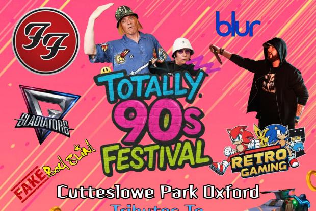 'Totally 90s' festival returns to Oxford bringing live acts and TV stars