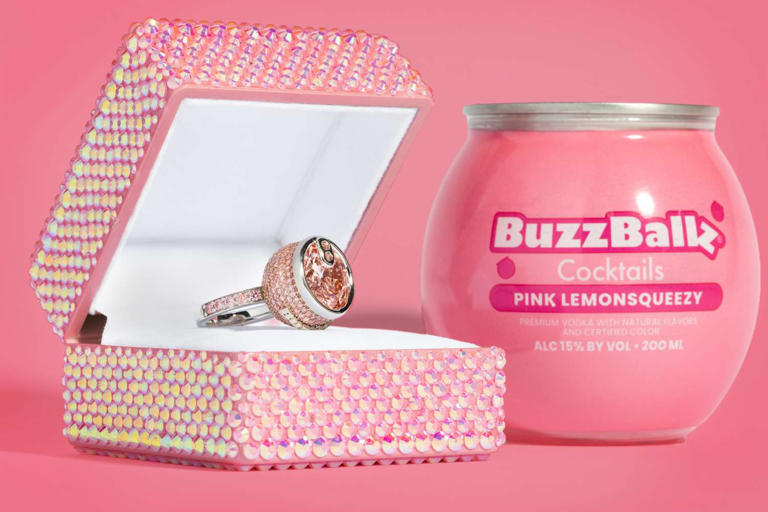 BuzzBallz is releasing a $35K 9-carat ring shaped like one of its ...