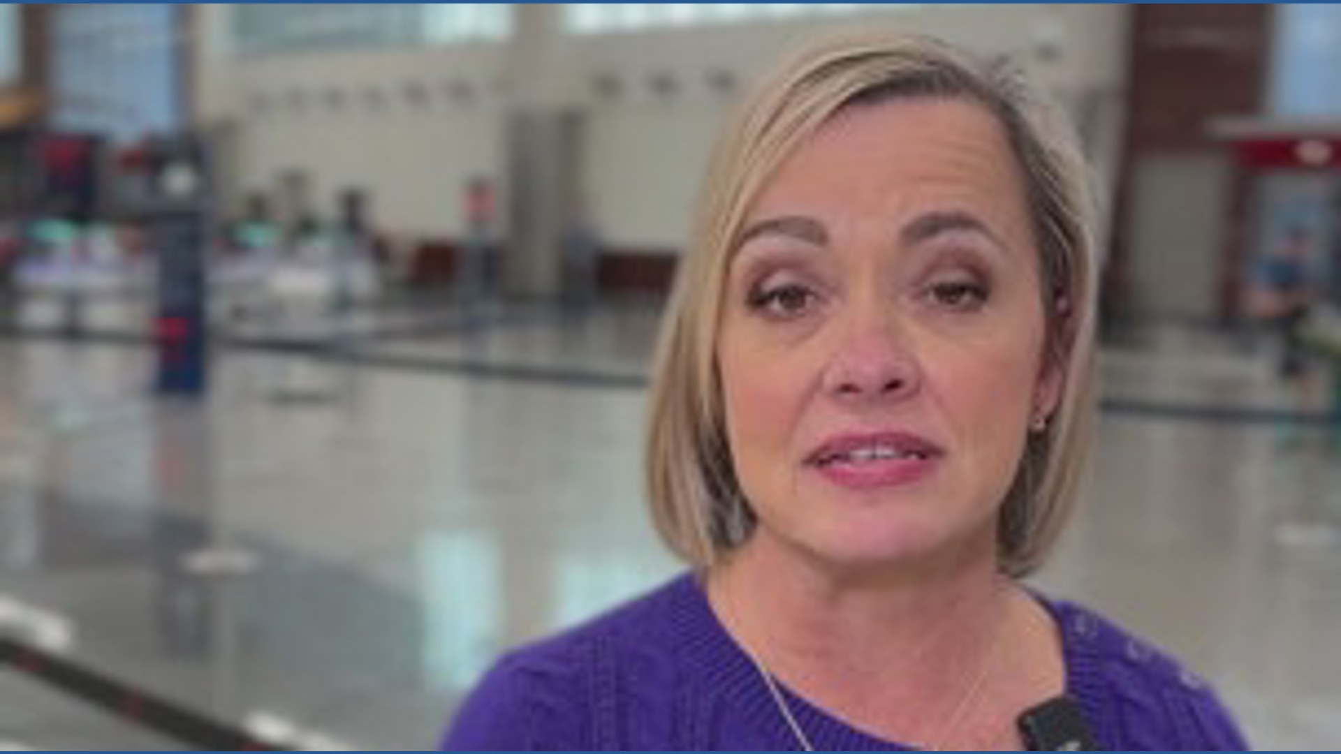 Meteorologist Julie Martin at Hartsfield-Jackson Atlanta International ...