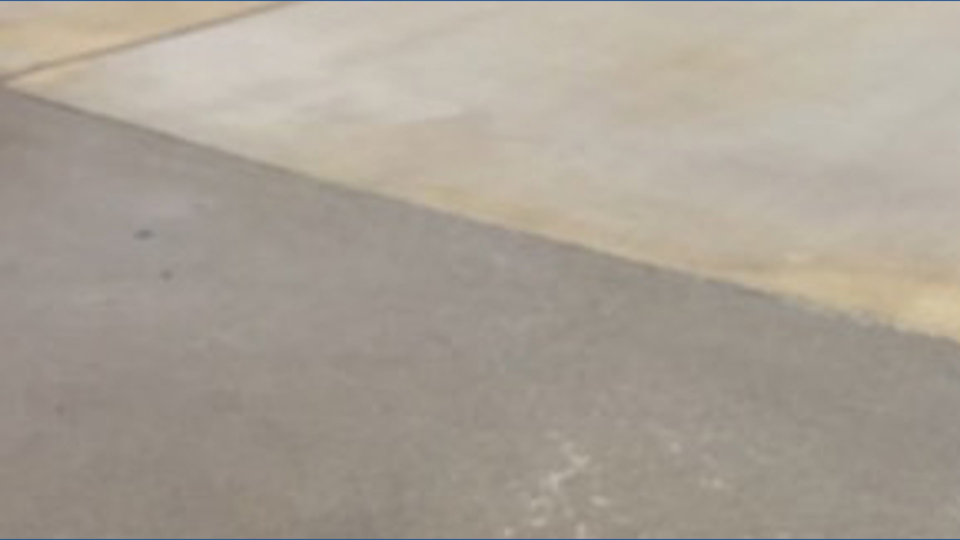 Icy sidewalk at Huntsville's Big Spring Park