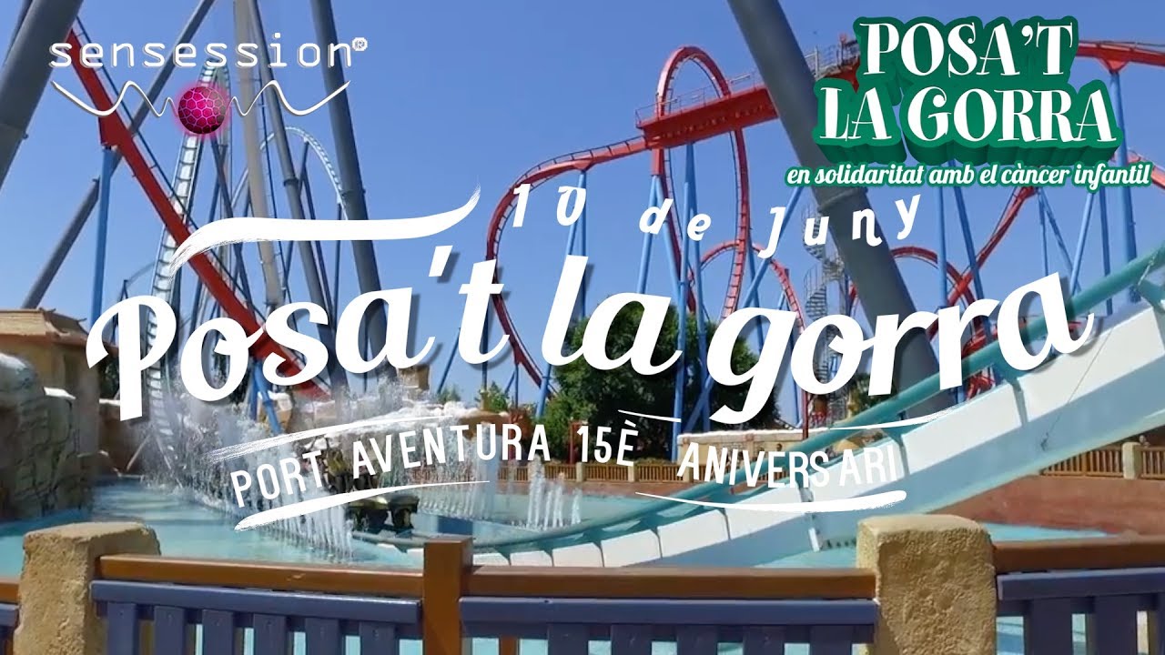 Sensession: DJ oficial 'Posa't la gorra Port Aventura 2017'