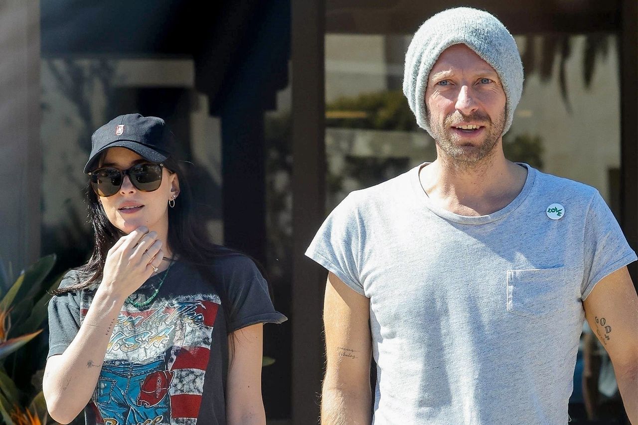 Dakota Johnson and Role Model show PDA as they step out for dinner together