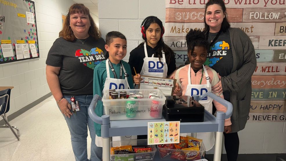 PBC elementary students with autism run snack cart, building real-world ...