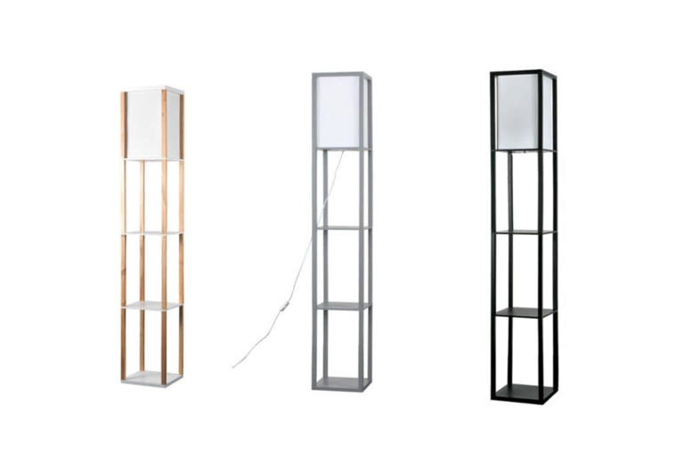The Range’s £35 floor lamp with built-in shelves is the 'genius' 2-in-1 ...