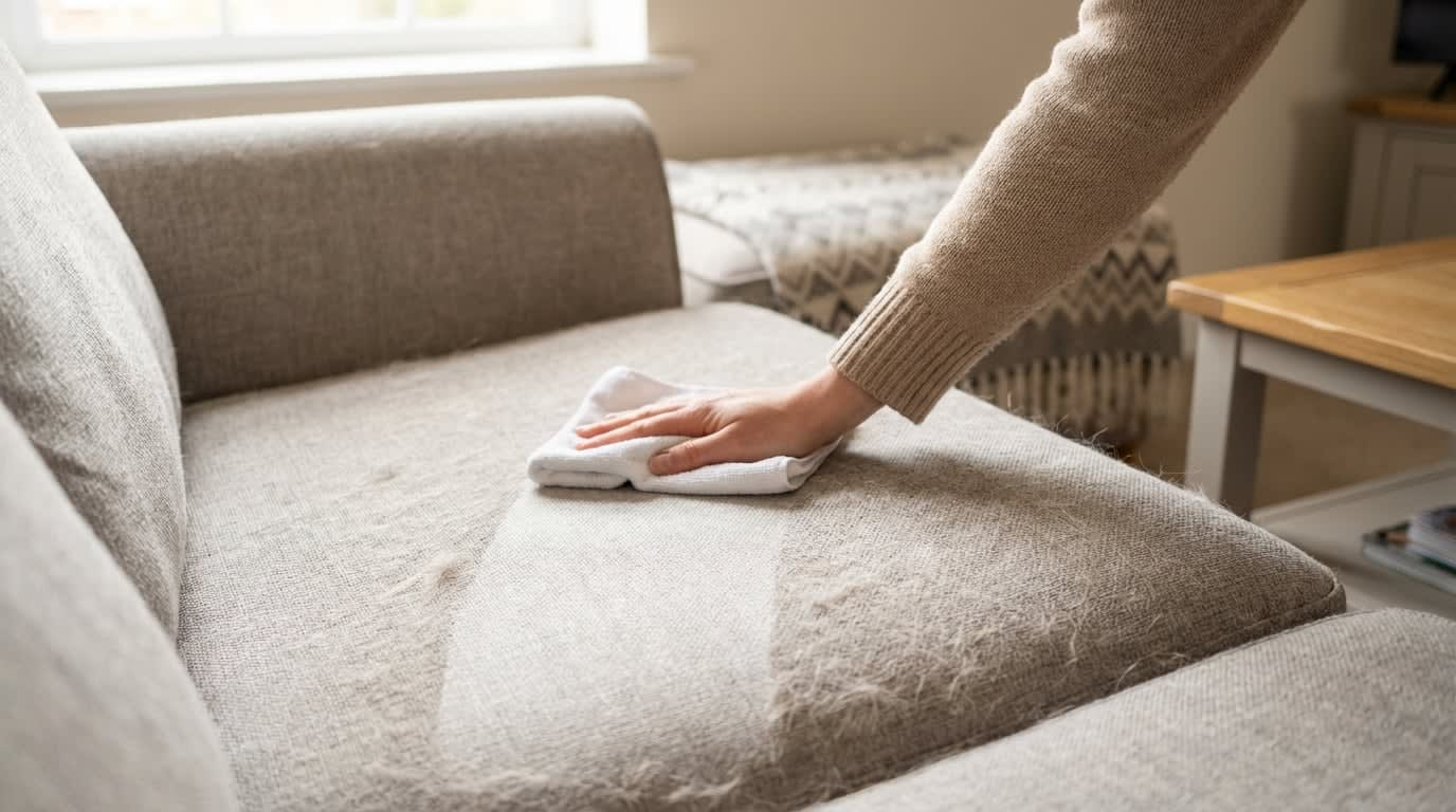 The £1 cleaning hack for clearing pet hair off furniture in minutes ...