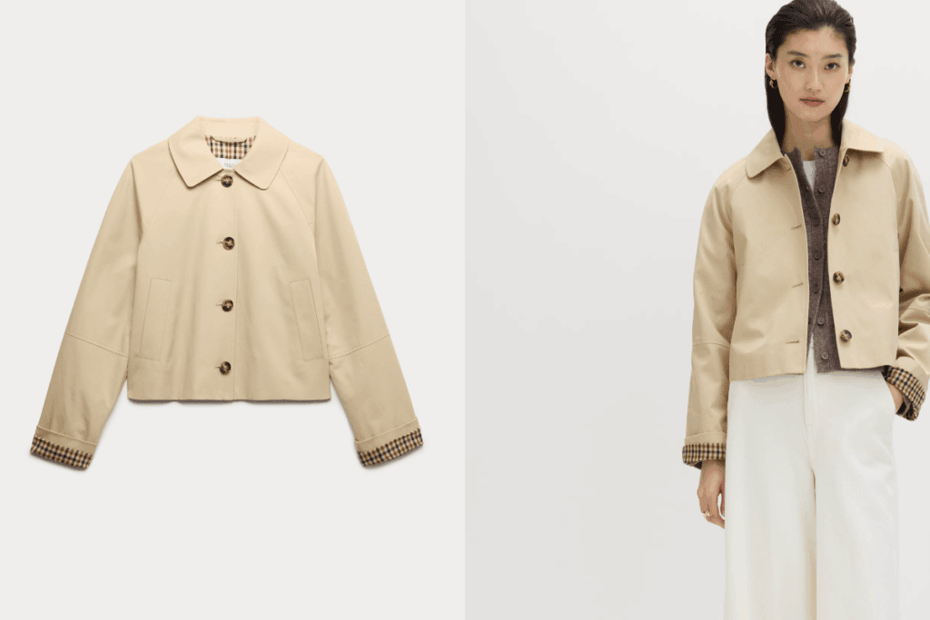 We're tired of wearing puffer jackets – this £60 car coat from M&S is ...