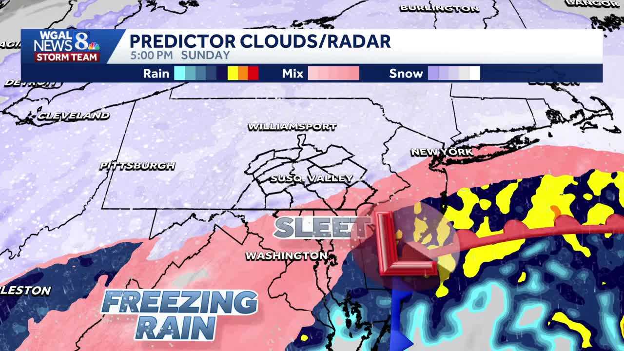 Snow timeline | New hour-by-hour models