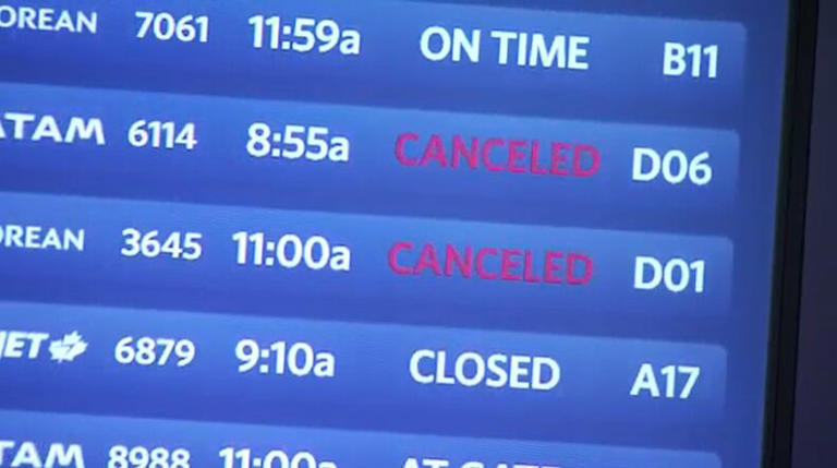 Updates: More than 1,000 flights canceled, delayed at Hartsfield ...
