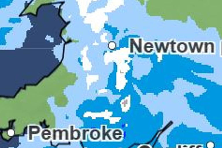 Maps show 'significant' snow set to fall on Wales next week