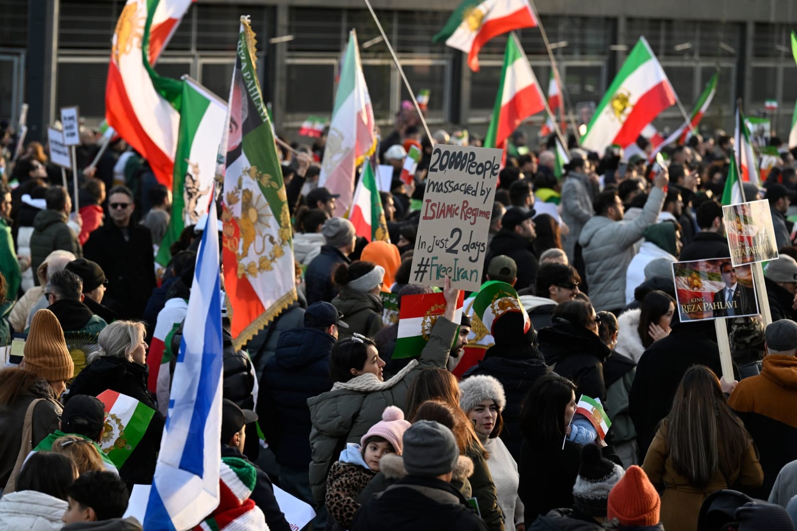 Nearly 18,000 at Iran demonstration in German city of Dusseldorf