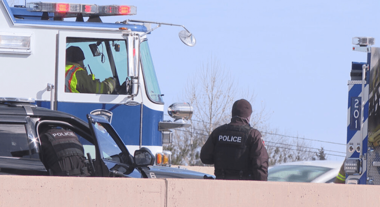 Vehicle fire disrupts traffic in Lancaster County
