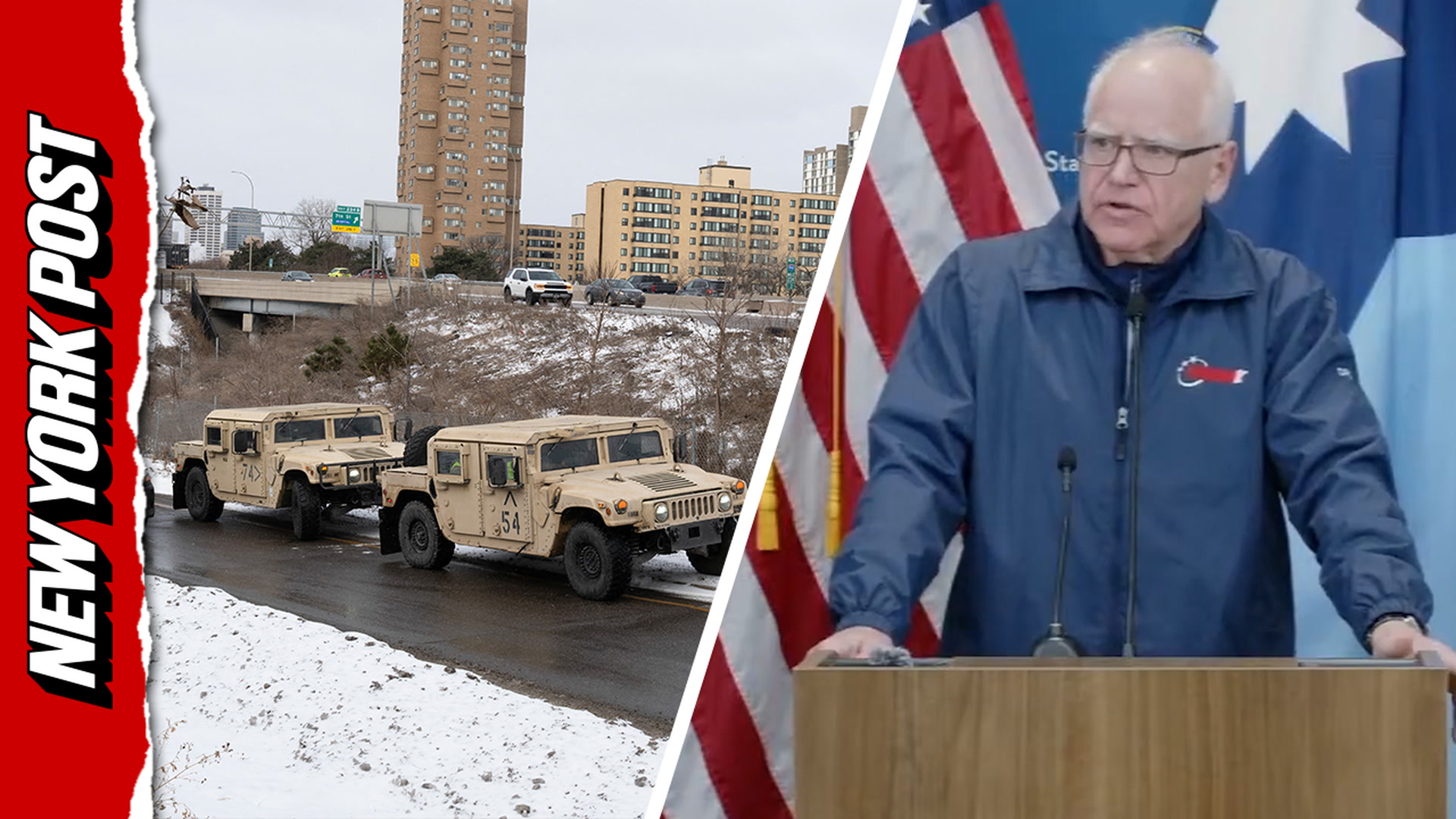 Minnesota Gov. Tim Walz activates National Guard after armed man is ...