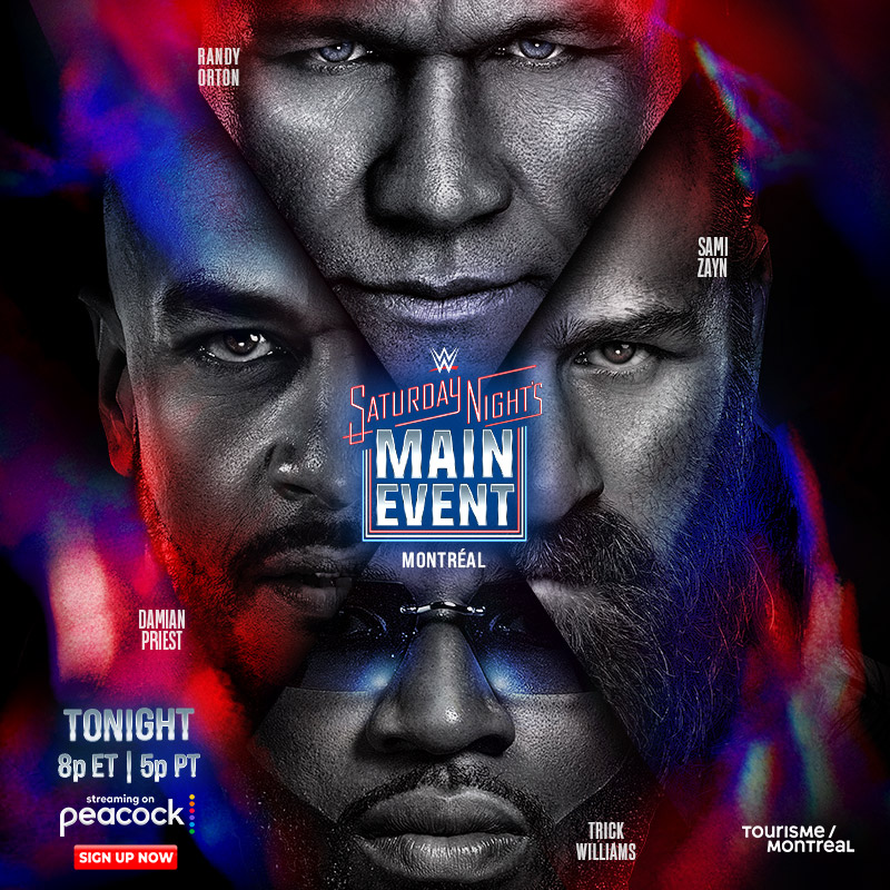 WWE Saturday Night’s Main Event start time, watch options, and match card