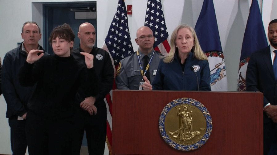 Watch: Spanberger provides update on Virginia preparations ahead of ...