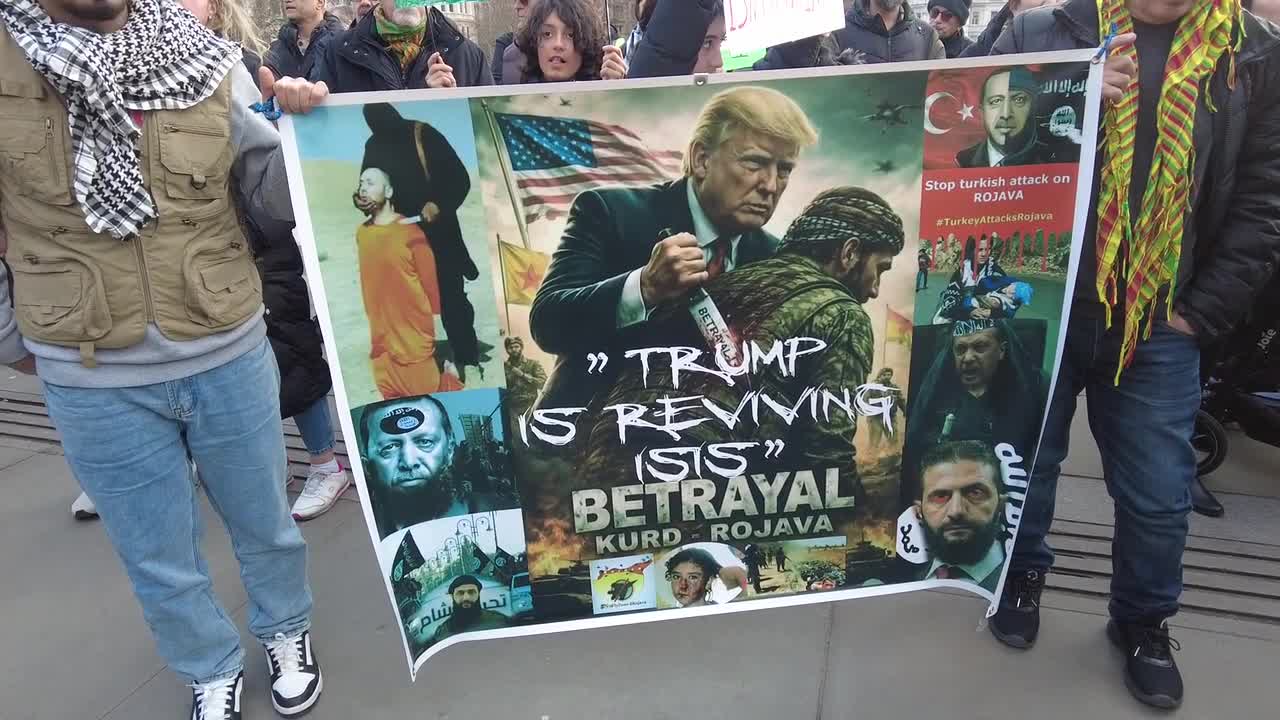 Trump betrays the Kurds. Stand for Rojava (Kurdistan) for freedom ...