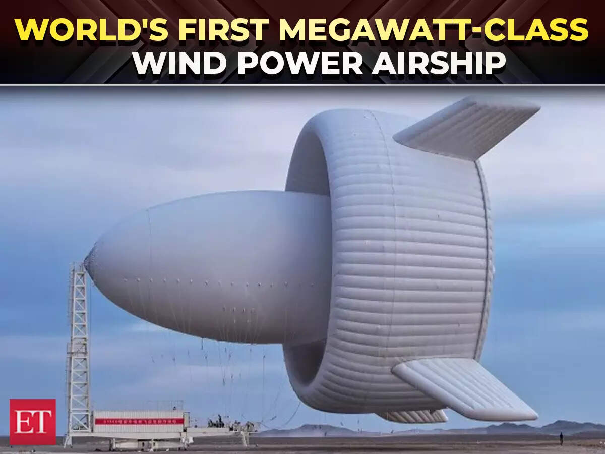China's megawatt-class airborne wind power system has completed its ...
