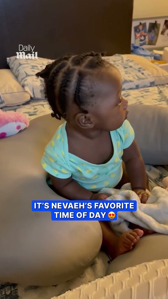 Child's joyful reaction to her father's return melts hearts