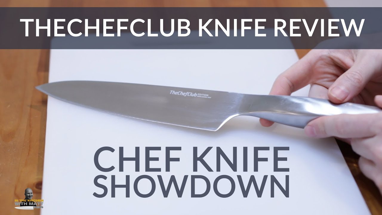 TheChefClub knife review and chef knife showdown