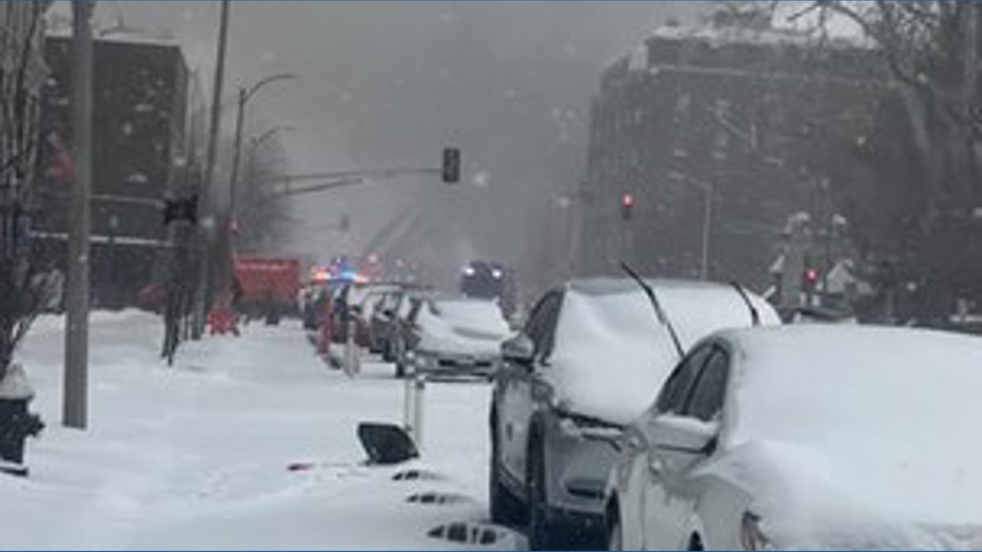 Fire in partially occupied building