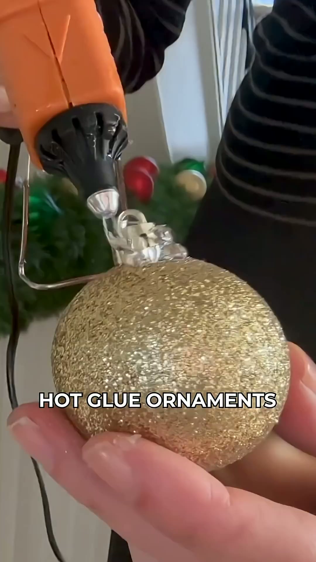 Wrap a pool noodle around your railing...