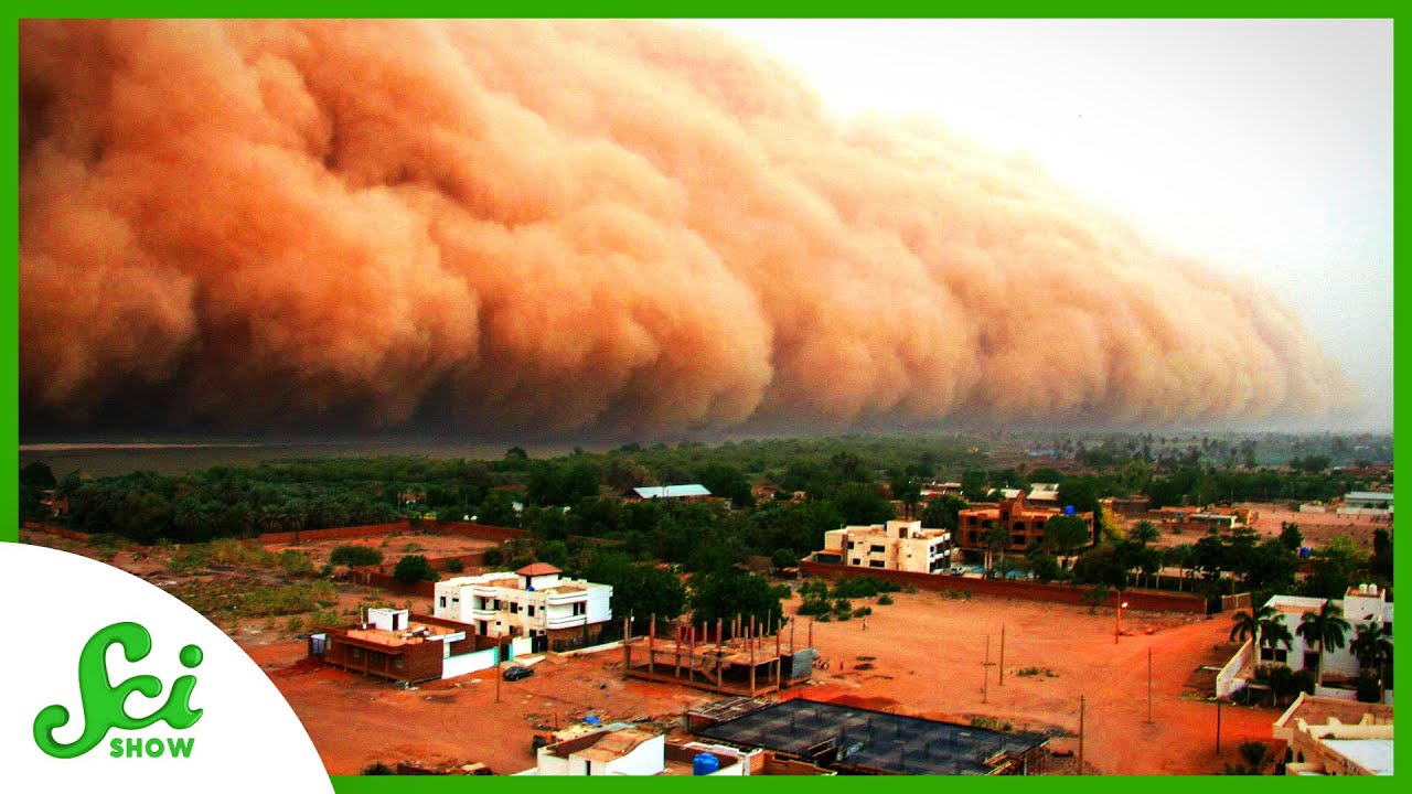How continent-sized dust storms form