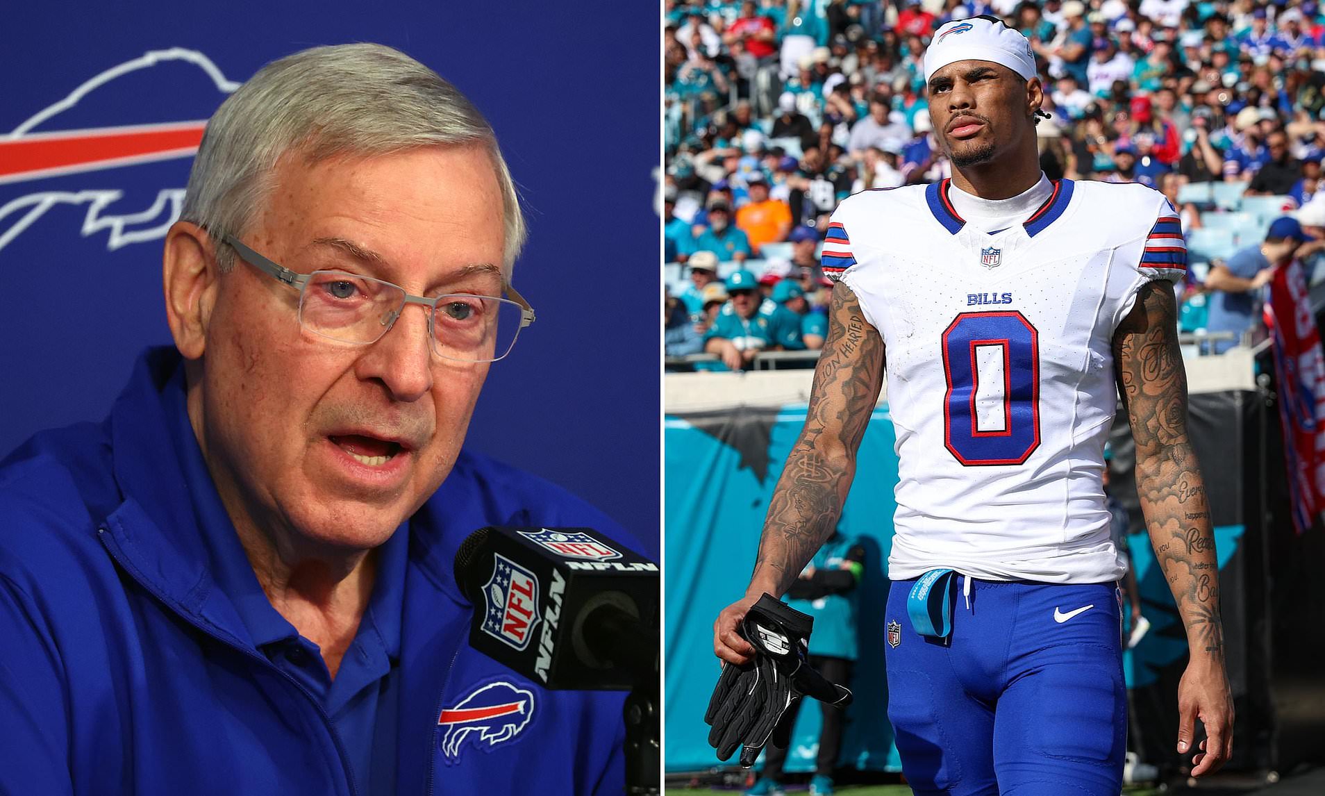 Revealed: Bills star's stunned response after owner Terry Pegula threw ...