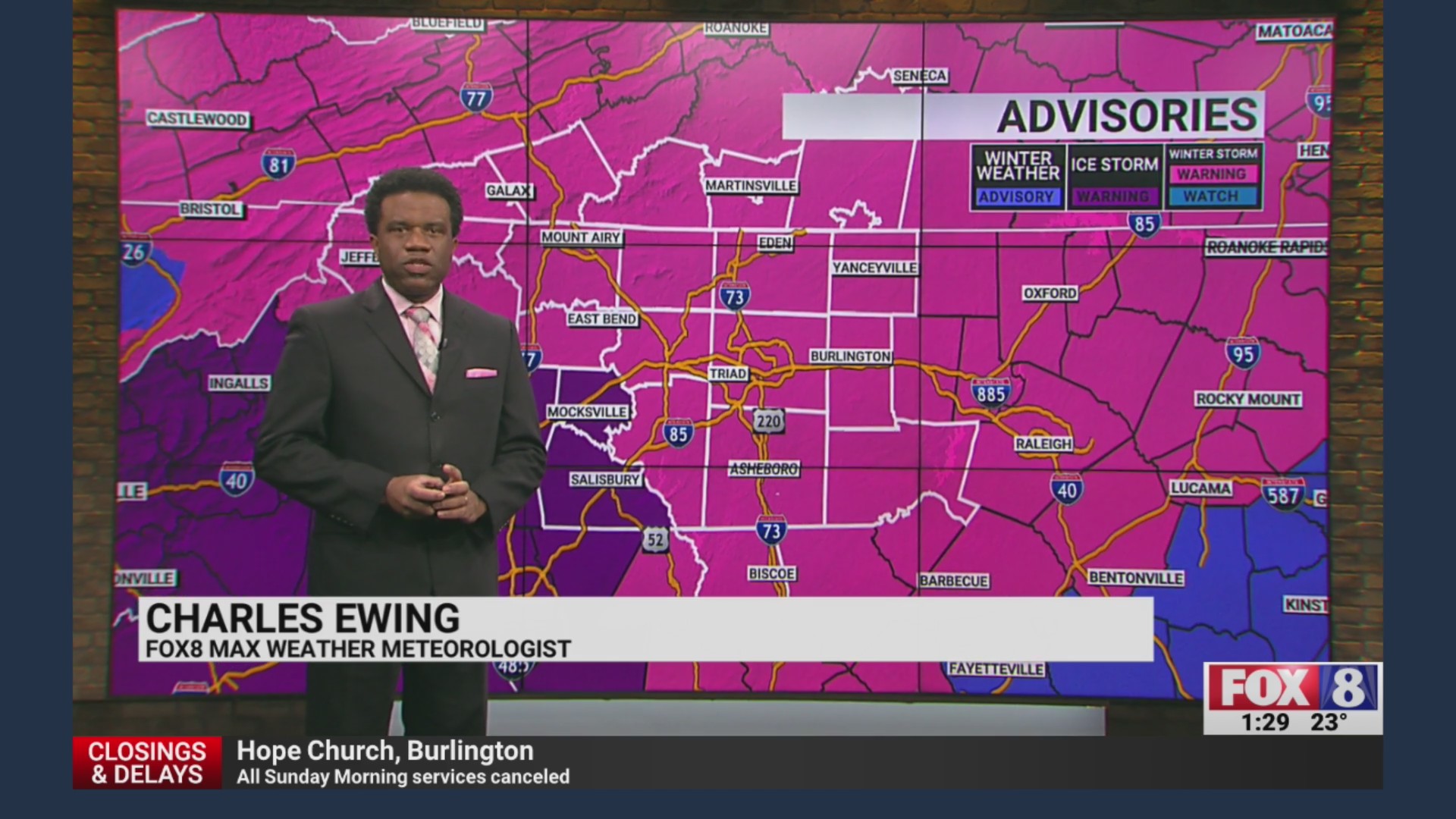 FOX8 meteorologist Charles Ewing shares the latest on the 'significant ...