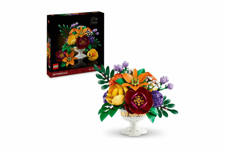 Say goodbye to wilting flowers, this LEGO flower arrangement set will ...
