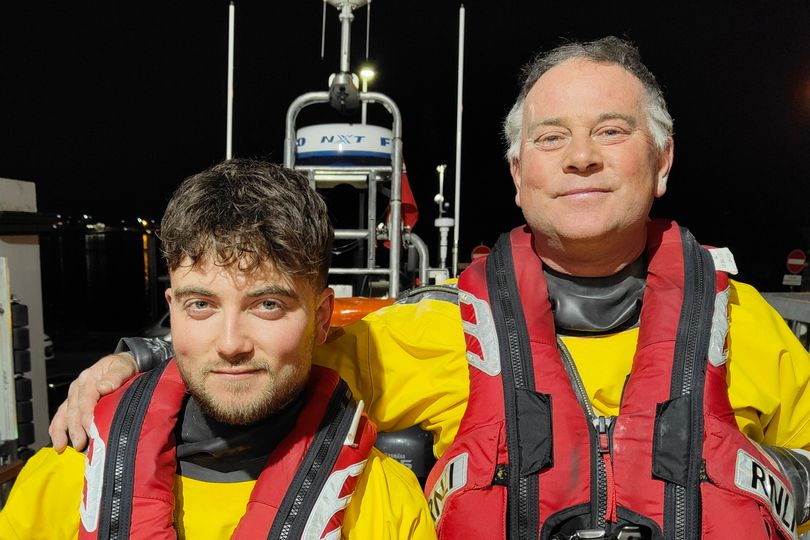 Saving lives at sea is a family affair for Portaferry RNLI's newest helm